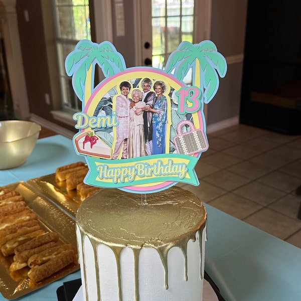 Golden Girls Cake Topper - Etsy