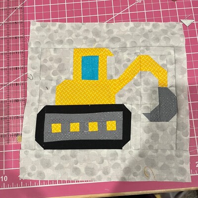 PDF Quilt Block Pattern Tree Truck Vehicle Quilt - Etsy