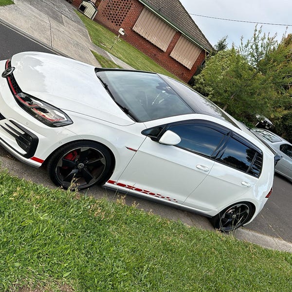Side Stripes Kit to Fit Golf GTI MK7.5 Clubsport Style Stickers Decals ...