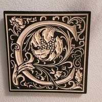 Engraved Letter R, Times New Roman Font, Wood Wall Art, Wood Decor ...