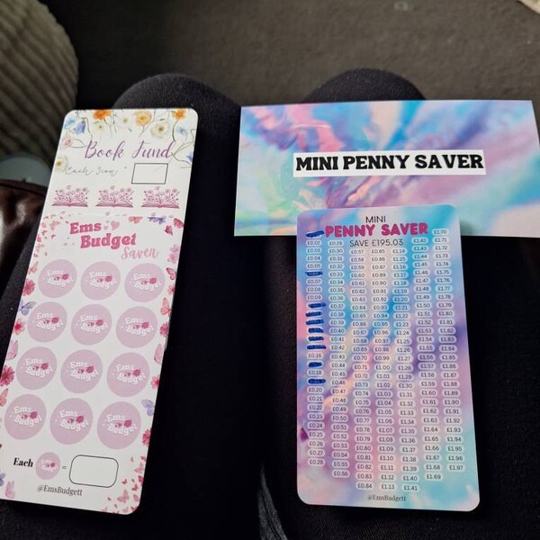 Mini Penny Saver Savings Challenge - Etsy