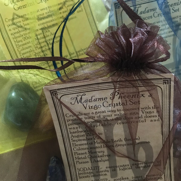 Zodiac Crystal Kits - Etsy