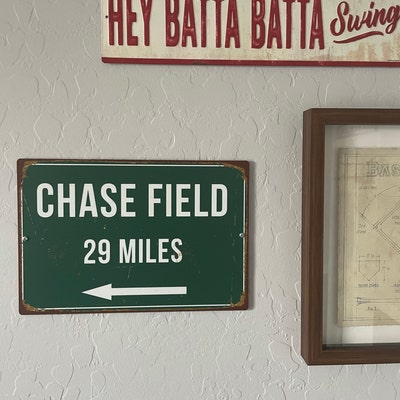 Personalized Chase Field Distance Sign Chase Field Stadium - Etsy