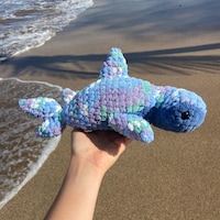 Hamilton the Great Hammerhead Shark Amigurumi Pattern, Crochet ...