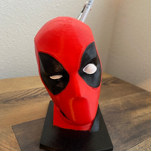 Deadpool Pen and Pencil Holder Desk Organizer - Etsy