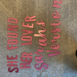 She Found Her Lover Bride's Version Banner Bridal Shower - Etsy