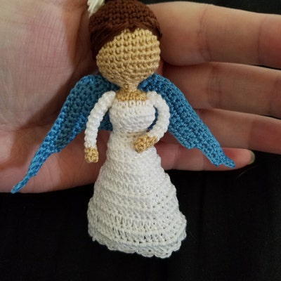 Christmas Angel Amigurumi Crochet Doll Pattern Customizable Princess ...