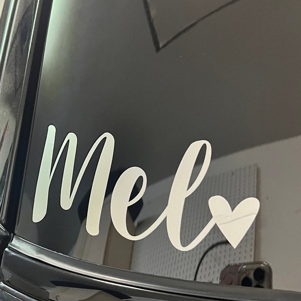 Initials Car Decal, Monogram Car Decal, Initial Decal, Monogram Decal ...