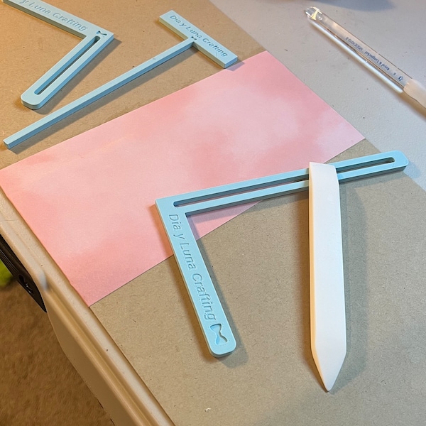 Set of Personalizable Tools for Book Binding and Cover Making Miter Tool Album Notebook Binding ...