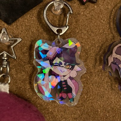 Splatoon Holographic Charms - Etsy