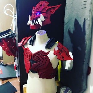 Monster Hunter World: Female Odogaron Mask Cosplay Pattern - Etsy