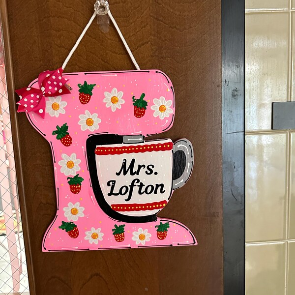 Personalize Home Economics CULINARY ARTS TEACHER Sign Class Classroom ...