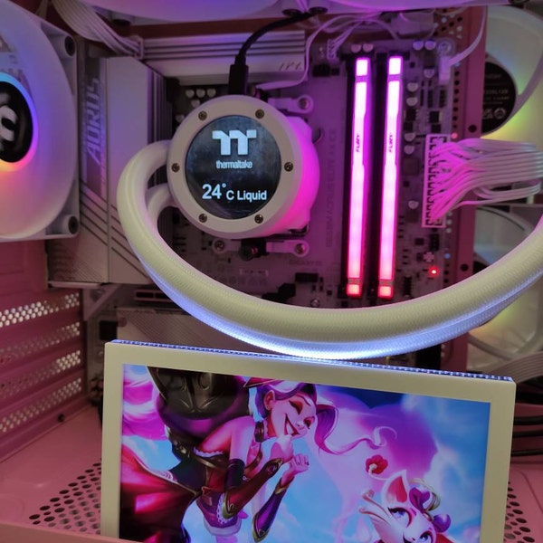 Custom Rgb Pc Case Light Decoration Board Panel Water Cooling Pc Decor ...