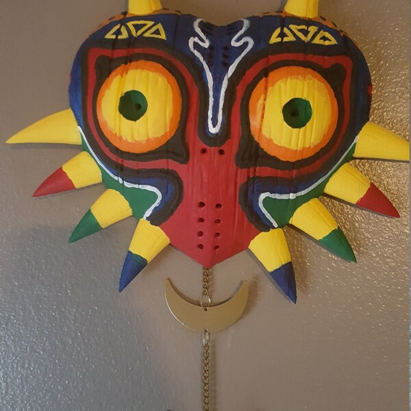 Majora's Mask Replica / Hand Painted Majora Mask - Etsy