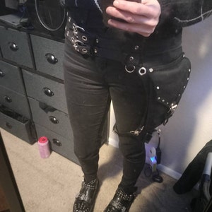 Utility Belt With REMOVABLE Leg Strap on the Thigh, and Belt Buckle ...