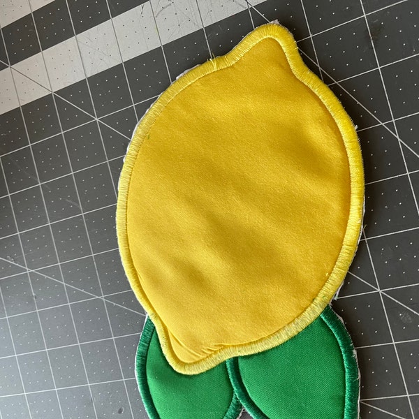 Lemon Applique Design. Lemon Embroidery Design. Embroidery Designs ...