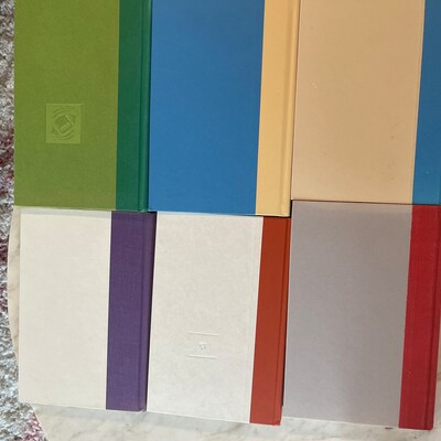 Orange Decorative Books, Orange Book Bundle, Staging Books, Autumn ...