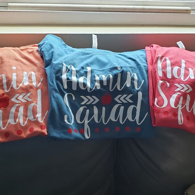 Office Squad T-shirt Office Staff Shirt Matching T-shirts Secretary ...