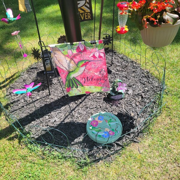 Exquisite Concrete Garden Fawn Deer Statue Hand Cast and Hand Painted ...