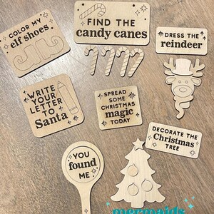 Elf Goodbye Letter Sign SVG Laser Cut File for Glowforge Departure ...