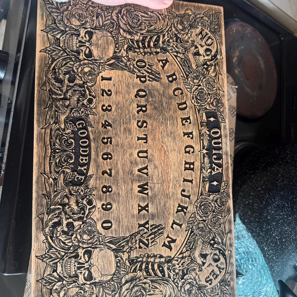 Alchemy Symbols Board Laser Engraved on Wood ,occult Sign ,gothic ...
