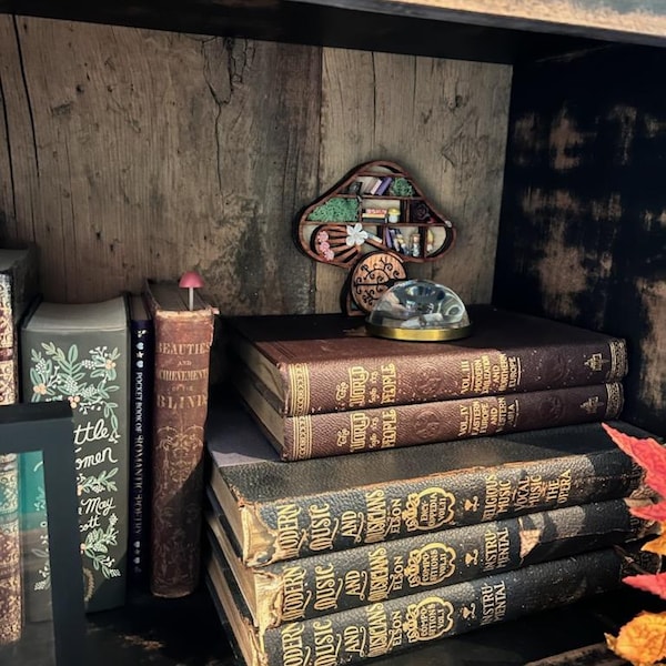 Miniature Curio Cabinet, Mini Home Decor, Oddities and Curiosities ...