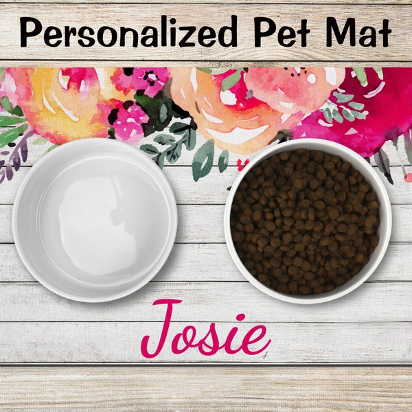 Dye Sublimation Pet Mat Mockup Template| Add Your Own Image and ...