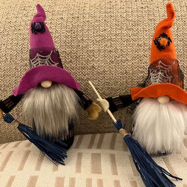 Halloween Witch Gnome Sewing PDF Pattern, Tutorial, Sewing Pattern ...