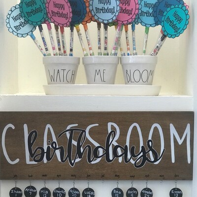 Classroom Birthday Board - Etsy