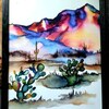 Arizona Desert, Watercolor Print - Etsy