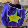 SUPERHERO POWER CAPES, Single-sided With Emblem and Initial - Etsy