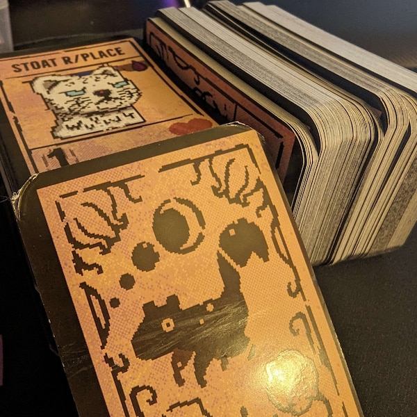 Inscryption Card Game With 229 Cards. REAL 2 Players Game W/extras - Etsy