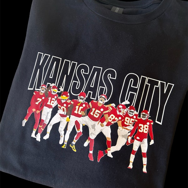 Digital Print Kansas City Chiefs Players Filled in KC Football PNG Red ...