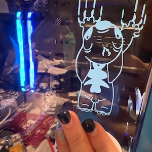 Alien Vinyl Decal Alien Vinyl Sticker Car Decal Window Decal Laptop ...