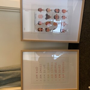 Feelings Poster, Emotions Chart, Classroom Decor, Affirmations Poster ...