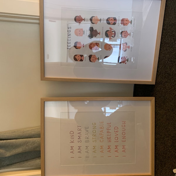 Feelings Poster, Emotions Chart, Classroom Decor, Affirmations Poster ...