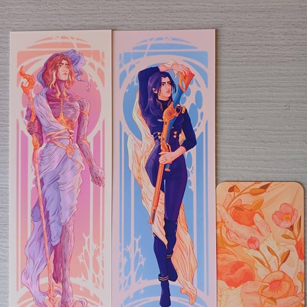 Arcane Bookmarks | Bookmarks Set | Jayvik - Caitvi - Timebomb - Etsy