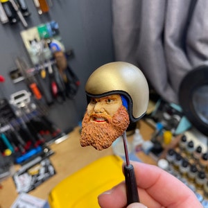 Tamiya Psycho Miko Mini 1/10 Scale RC Driver Head Unpainted | Etsy