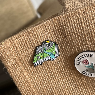 Rainbow Bridge Pin Hard Enamel Computer Club Pin Lovely Cute - Etsy