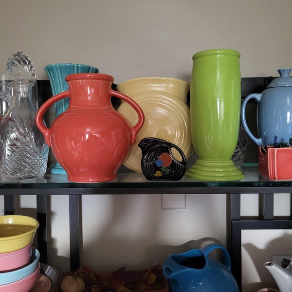 Fiesta Mini Disc Pitcher- P86 COLOR Choice Fiestaware Creamer Syrup ...