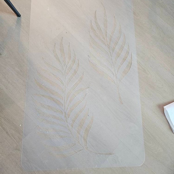 Forearm Protection Alligator Stencil 6x5 Inch - Reusable Plastic ...