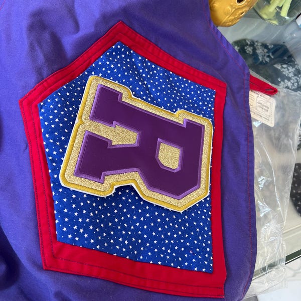 Cheerleading Letterman Jacket Patch | Megaphone Letterman Jacket Patch ...