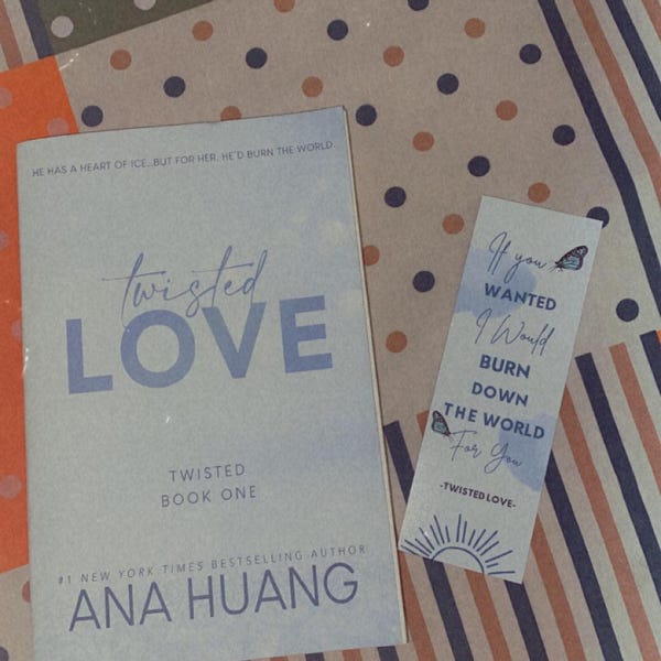 Twisted Series Bookmarks - Twisted Love | Twisted Games | Twisted Hate ...