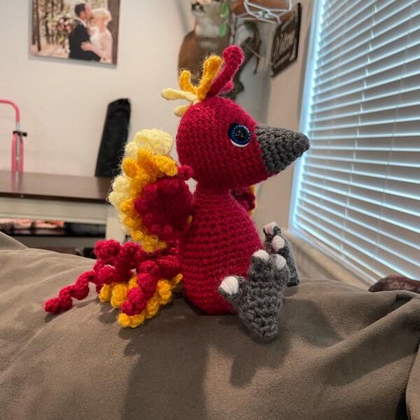 Phoenix Crochet Pattern, Crochet Pattern, Crochet, Pattern, Phoenix ...