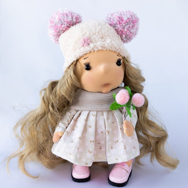 Complete Sewing KITS + Pattern for Making Textile Dolls 20 Cm, Tilda ...