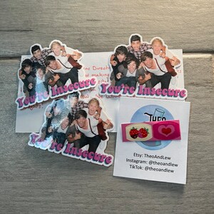 You're Insecure One Direction What Makes You Beautiful Sticker - Etsy