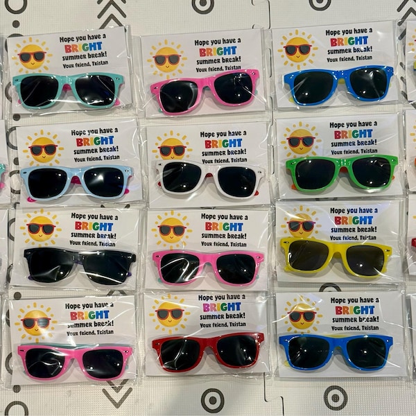 End of School Year Gifts for Students Sunglasses, Last Day of School ...