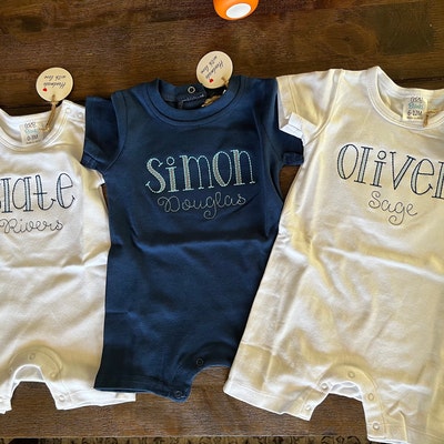 Boys Name T-shirt,embroidered Name Shirt, Girls Name Shirt,custom Boys ...