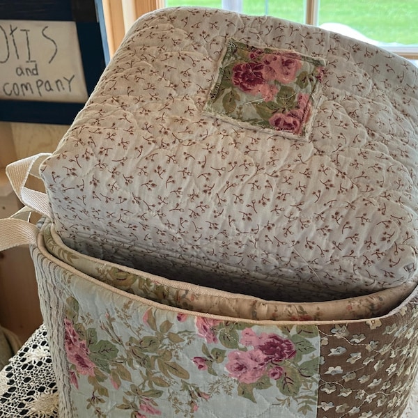 PDF Pattern for Storage Bin 3 Sizes, Sewing Pattern and Tutorial for ...