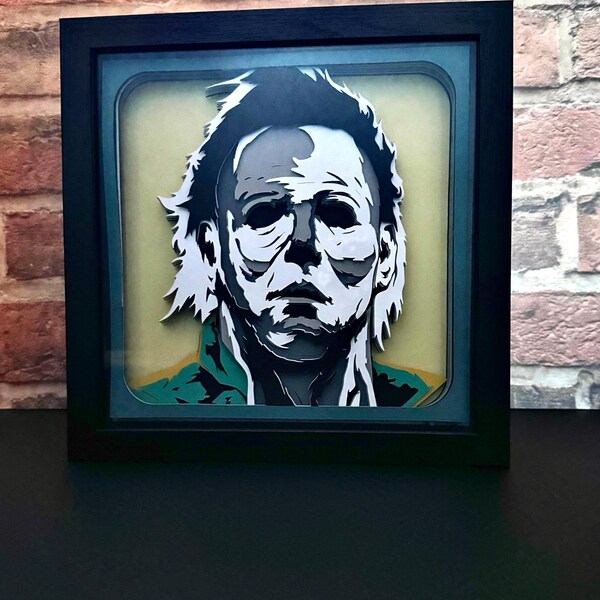 Nightmare 3D Layer SVG, Halloween Shadow Box for Cricut Silhouette ...